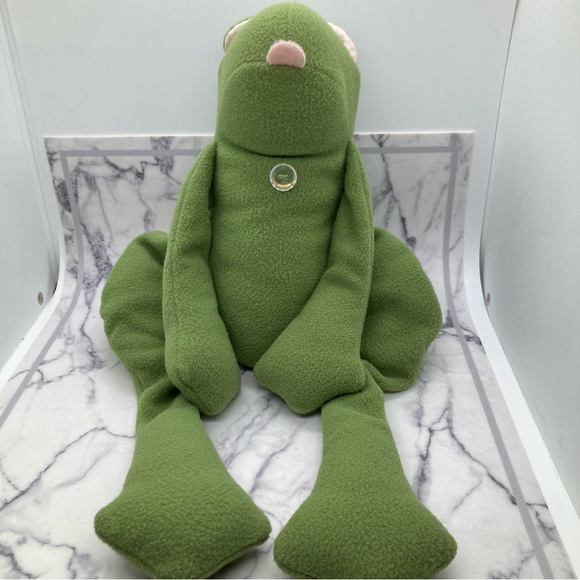 Toys | Stuffed Frog With Wind Up Sound Box Plush Stuffed Animal Works ...